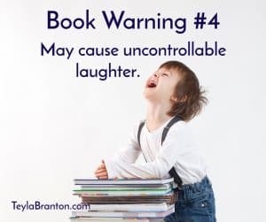 13 Funny Book Warnings for Book Lovers | Teyla Rachel Branton